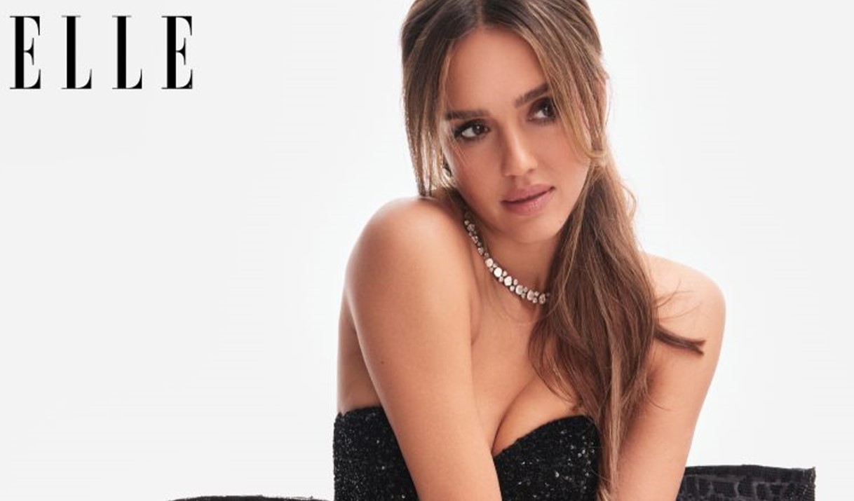 Джессіка Альба в елегантній фотосесії для Elle | kinowar.com