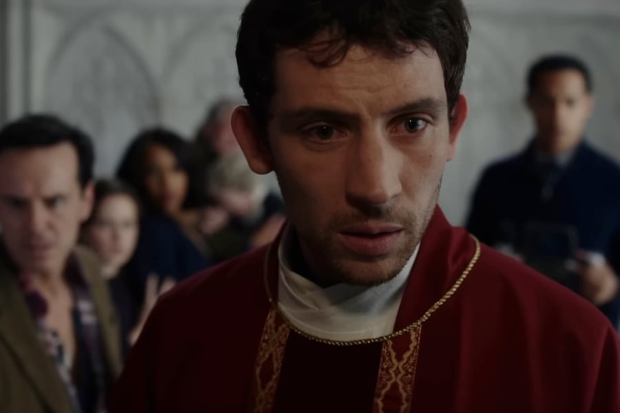 Ножі наголо: Прокинься, покійнику (Wake Up Dead Man: A Knives Out Mystery) рецензії, сюжет, опис ...